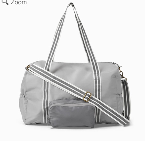 thirty-one | Bags | Thirty One Pack Away Duffle Grey New | Poshmark